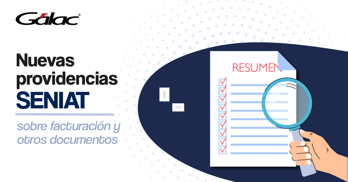 Nuevas providencias SENIAT sobre facturación y otros documentos ...